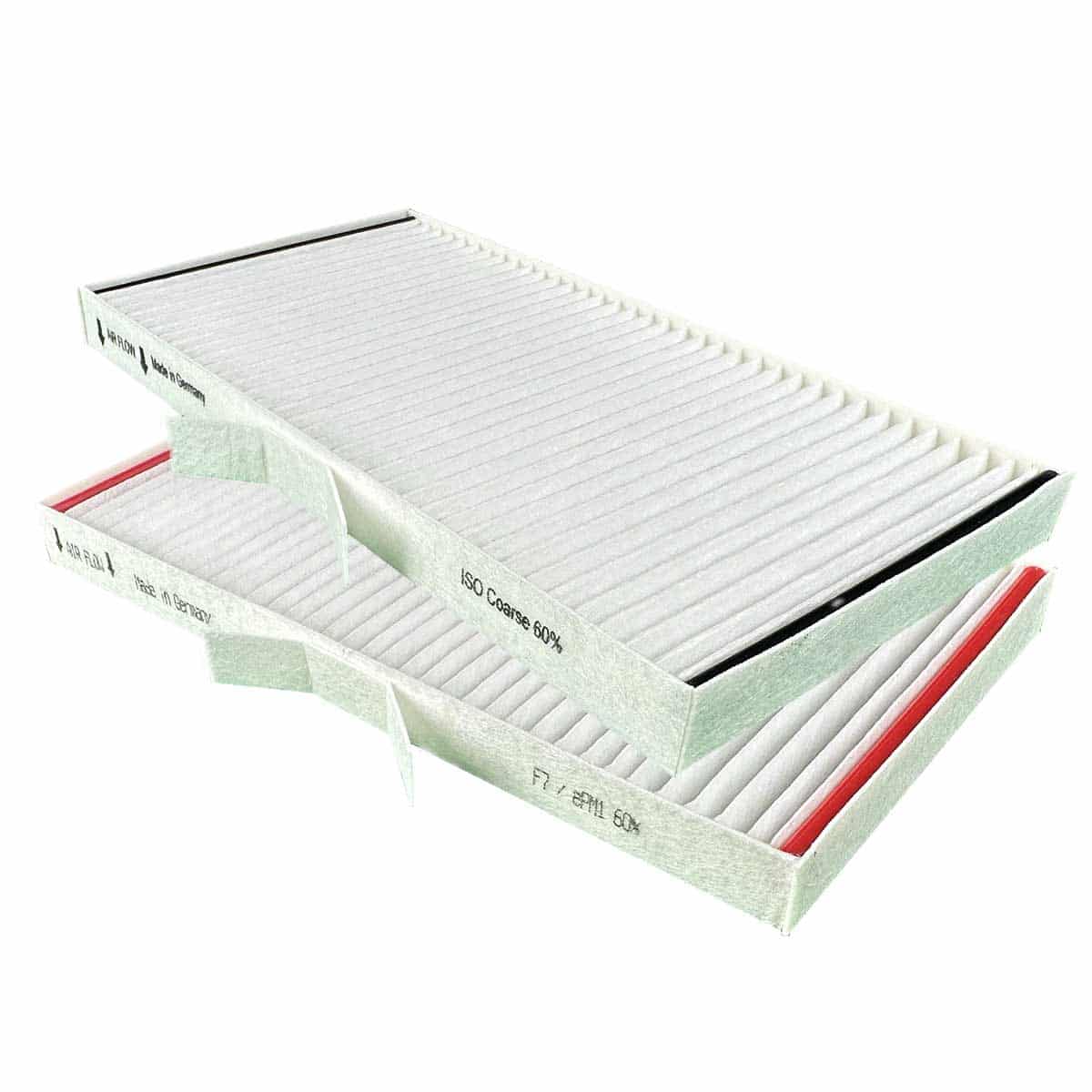 AIR2GO Filterset G4 + F7 Filter für Zehnder ComfoAir 70 - Air2Go